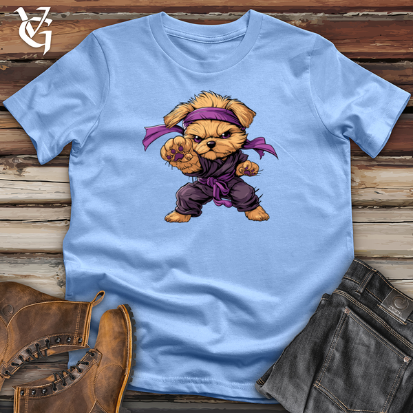 Ninja Puppy Pose Tee: Unleash the Cuteness! - Viking Goods Company