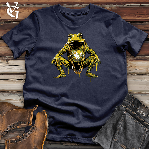 Frog Flare Drip Softstyle Tee: Hop into Style! - Viking Goods Company