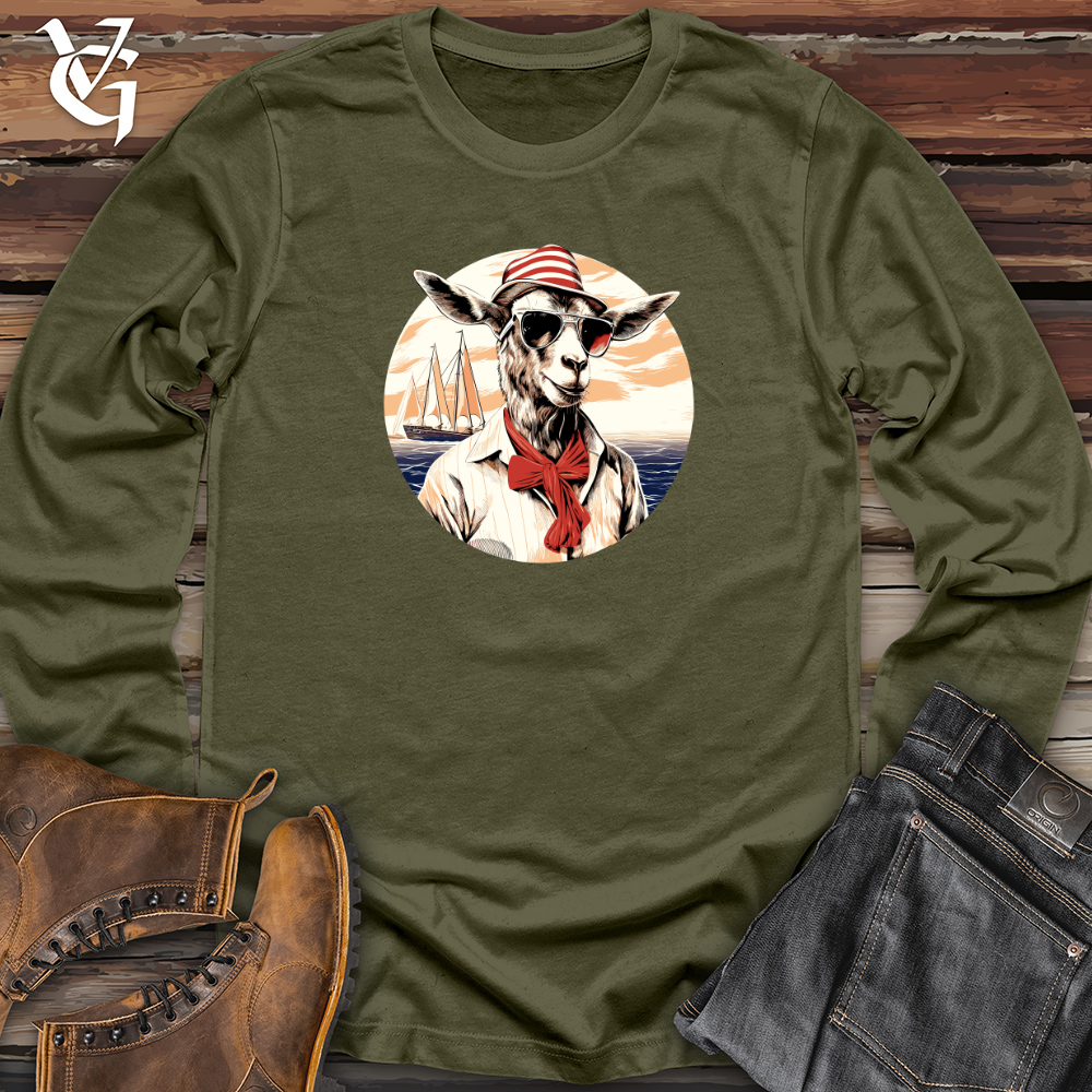 Captain Goat Adventure Long Sleeve - Viking Goods Company