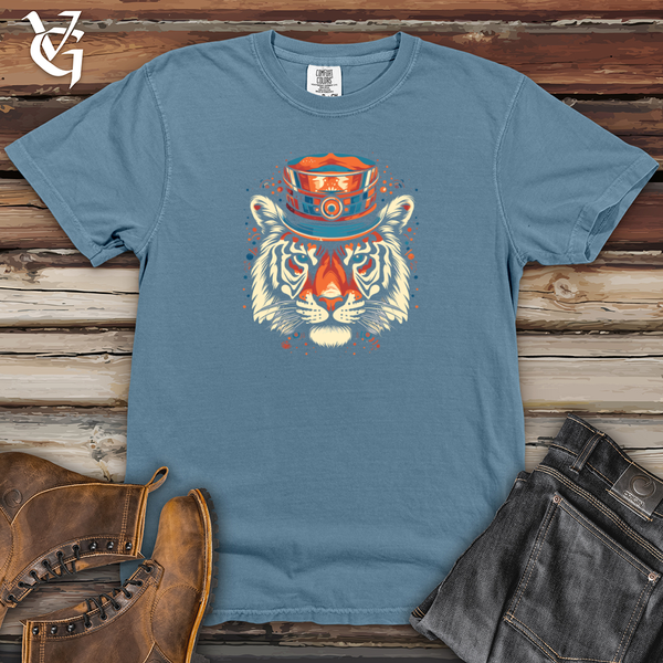 Vintage Cosmic Top Hat Tiger Tee: Roaring with Style! - Viking Goods ...