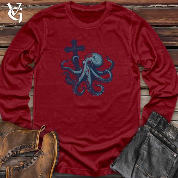 Octopus Cross Long Sleeve: Eight Arms of Cozy Comfort! - Viking Goods ...