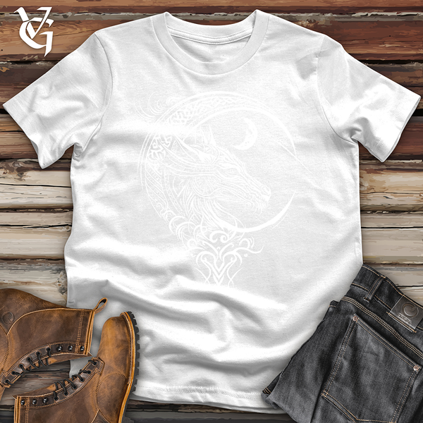 Celtic Dragon and Moon Softstyle Tee: Roar in Style! - Viking Goods Company